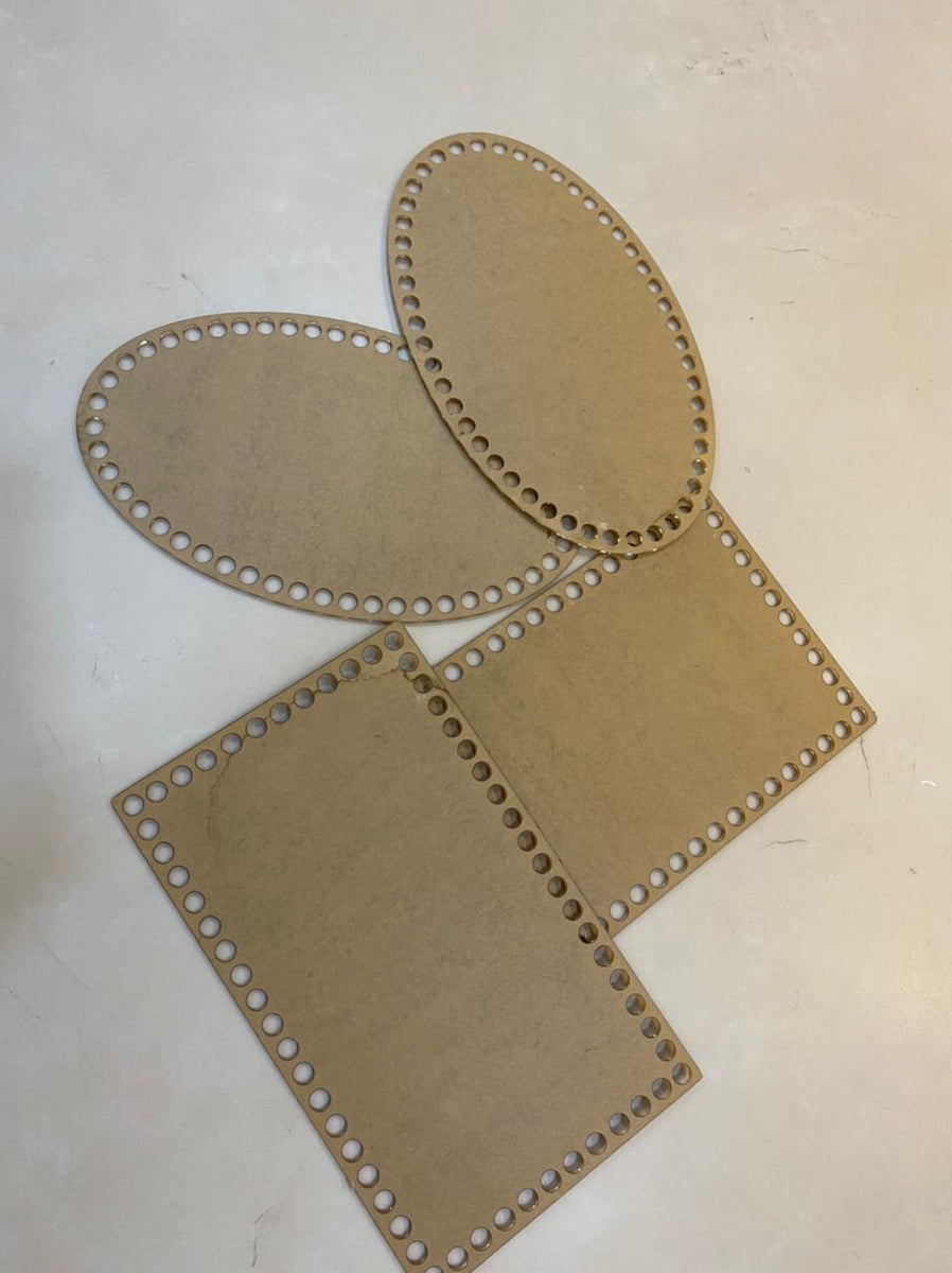 Acrylic bases ( oval) – Thematerialgirls.in